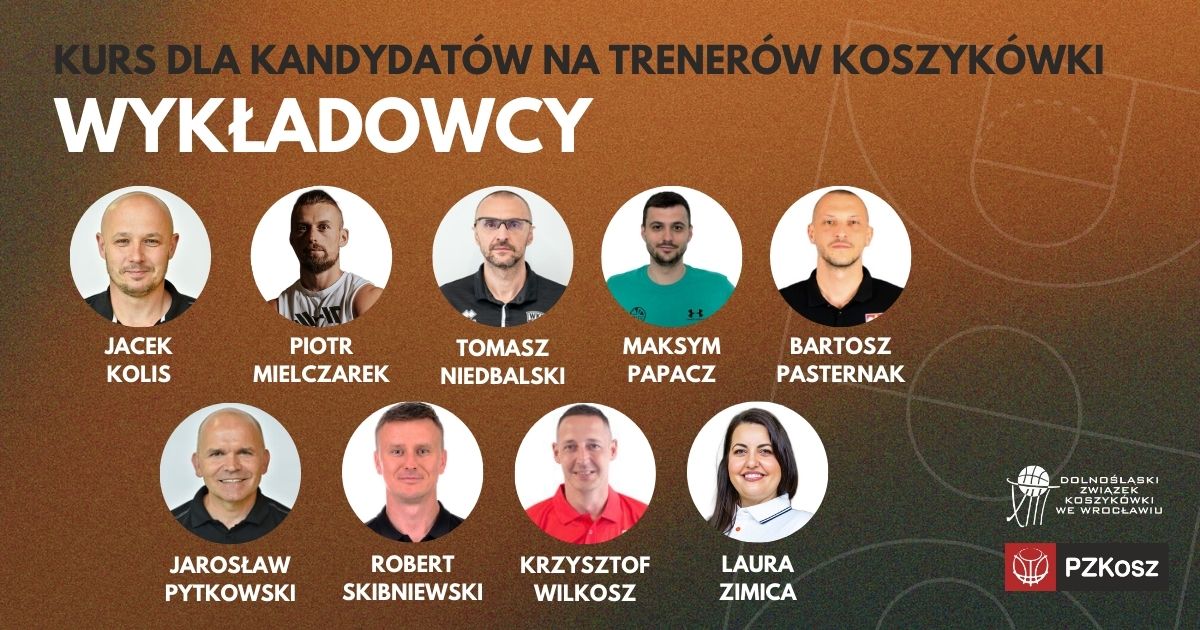 Kurs dla kandydatów na trenerów koszykówki (licencja C i D)